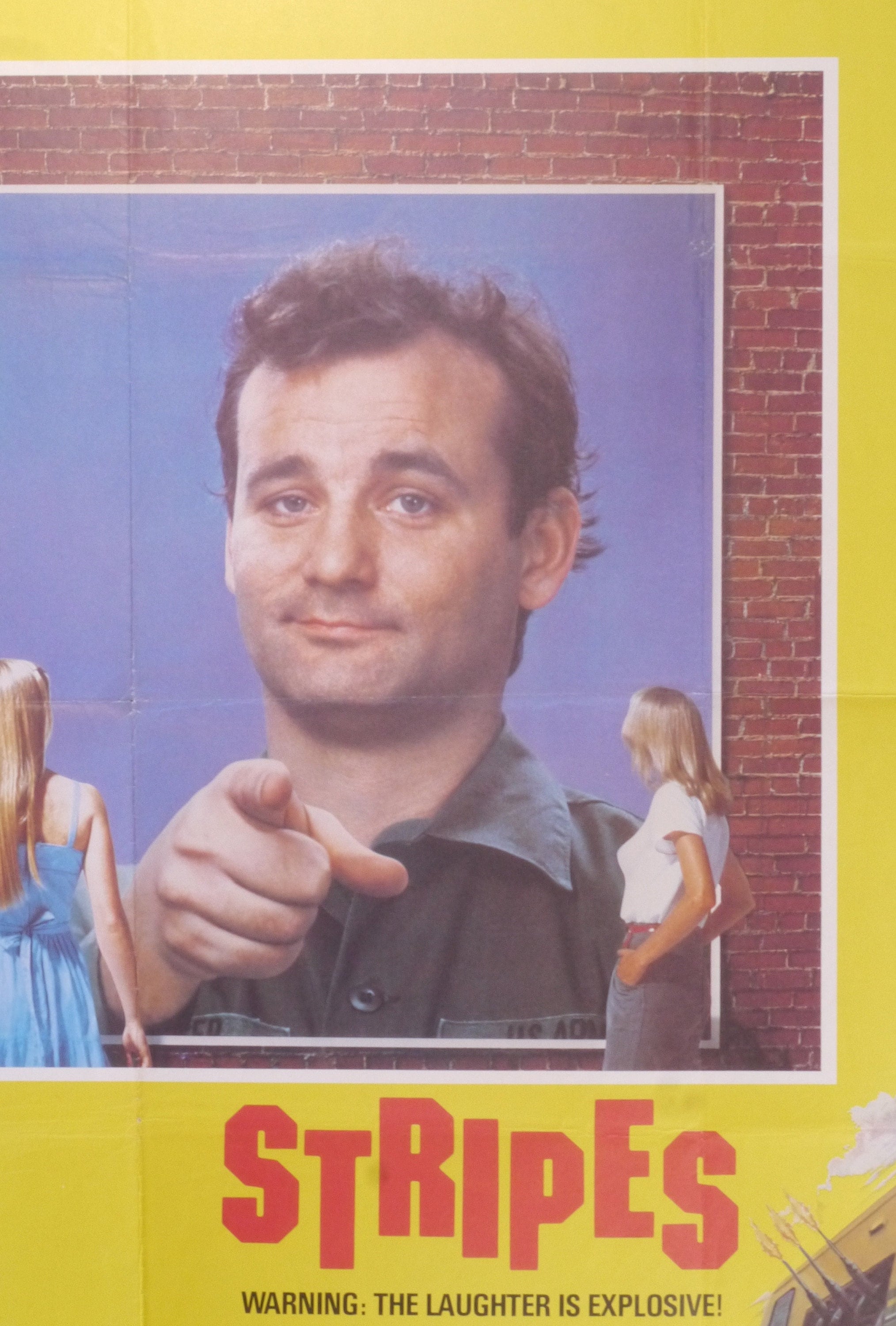 Bill Murray Stripes Poster