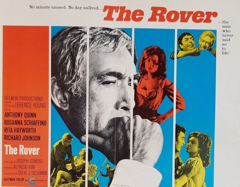 The Rover-a Rare Original Vintage Movie Poster of Terence Young's ...