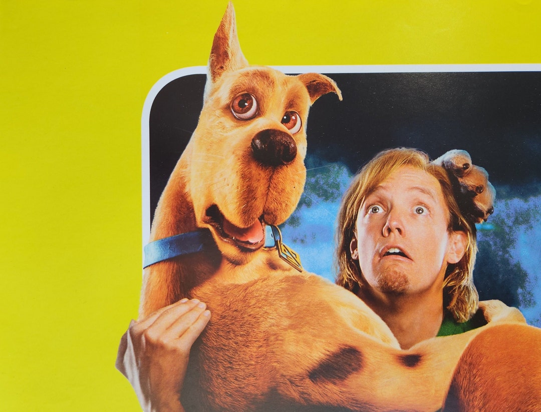 Scooby Doo-original Vintage Movie Poster of the Big Screen Debut of the ...