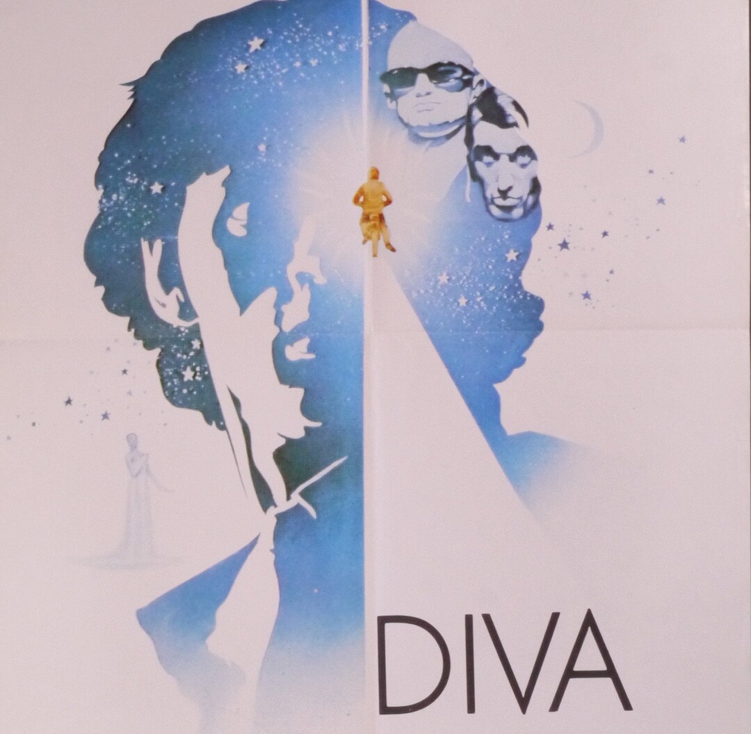 Diva-rare Original Vintage Movie Poster for Jean-jacques Beineix's New ...