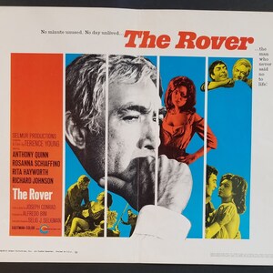 The Rover-a Rare Original Vintage Movie Poster of Terence Young's ...