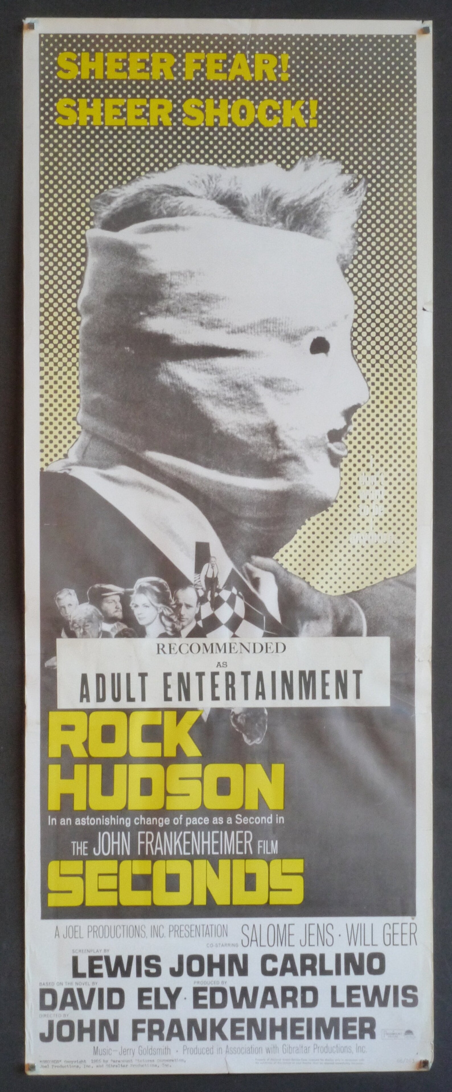 Seconds-a Rare Original Vintage Movie Poster of John Frankenheimers ...