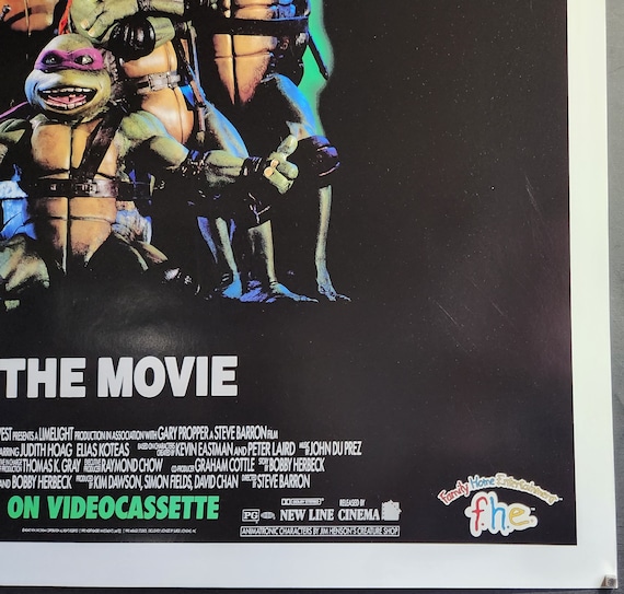 Teenage Mutant Ninja Turtles Poster 1989
