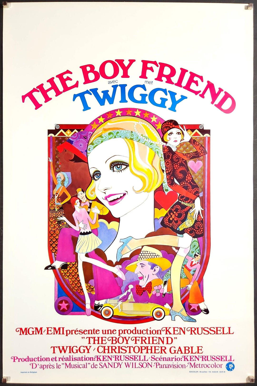 The Boy Friend-an Original Vintage Movie Poster of Ken Russell's ...