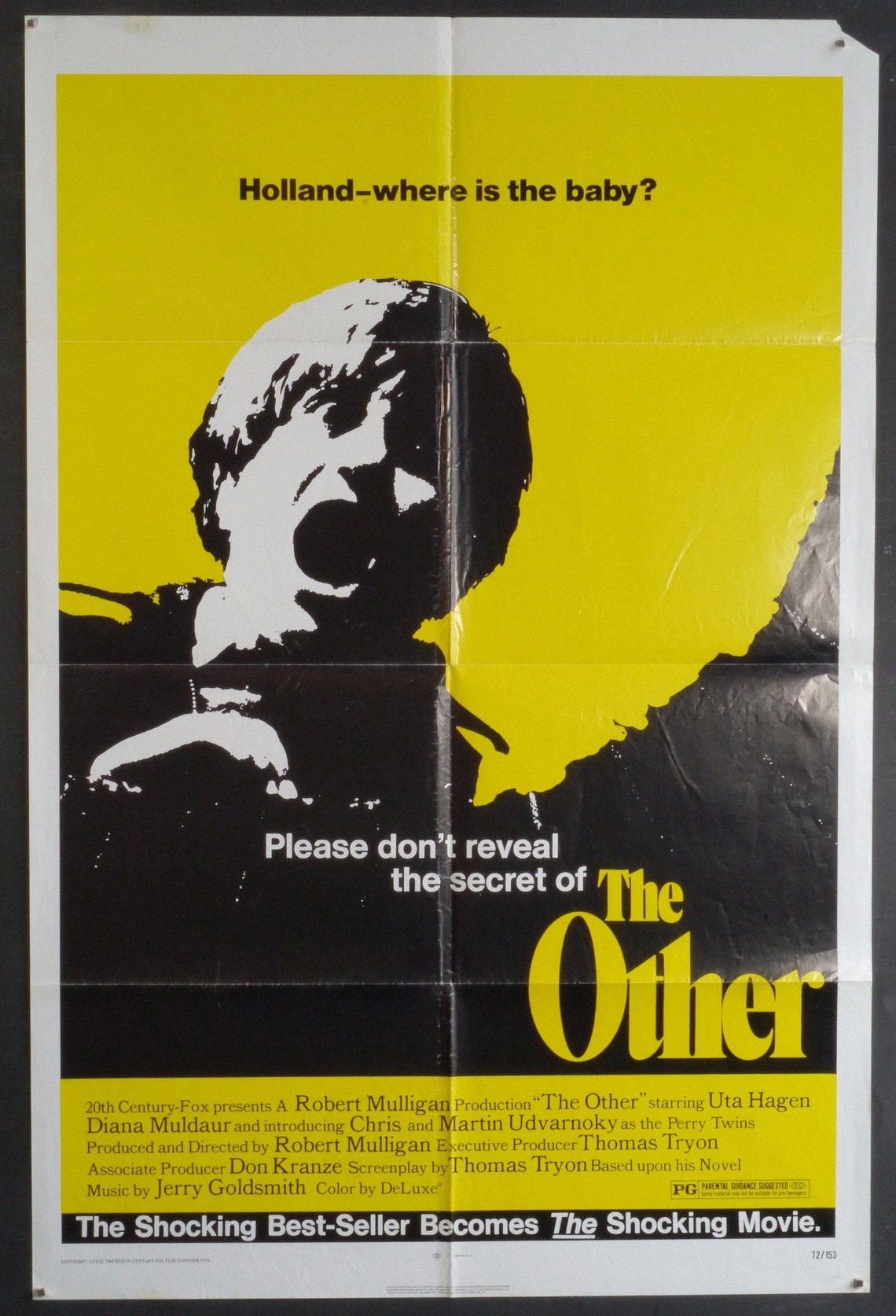 The Other-rare Original Vintage Movie Poster of Robert - Etsy