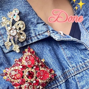 BROOCH LOCK Holds Your Clasp in Place and Along With the Pin Anchor ...