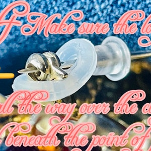 BROOCH LOCK Holds Your Clasp in Place and Along With the Pin Anchor ...