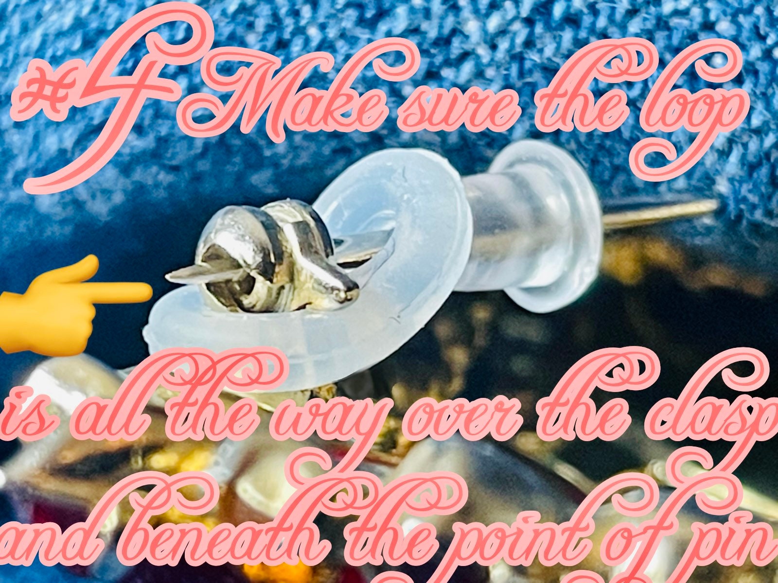 BROOCH LOCK Holds Your Clasp in Place and Along With the Pin Anchor ...