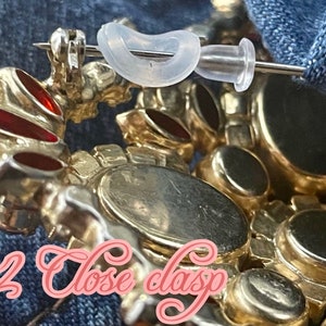 BROOCH LOCK Holds Your Clasp in Place and Along With the Pin Anchor ...