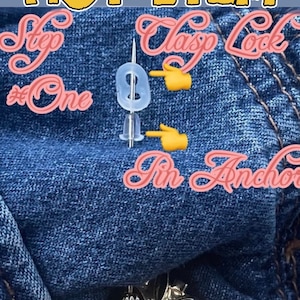 BROOCH LOCK Holds Your Clasp in Place and Along With the Pin Anchor ...