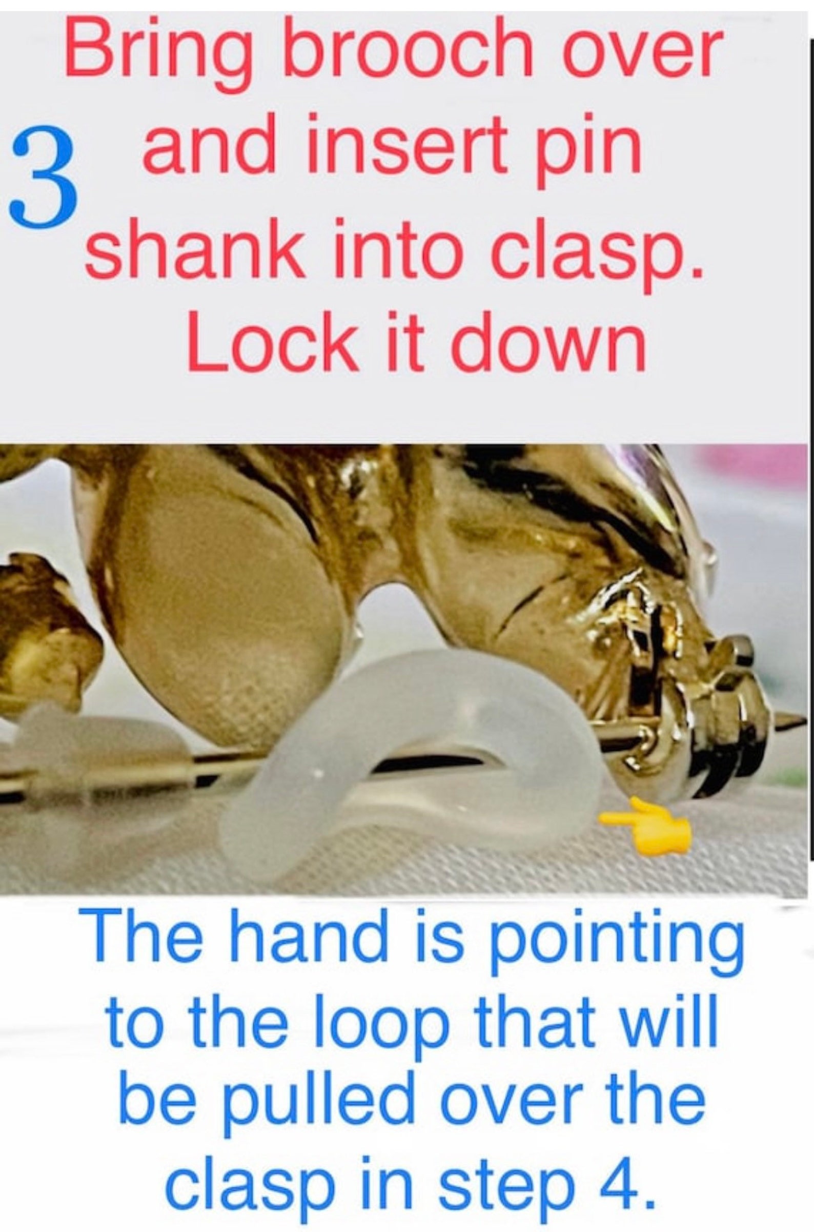 Versatile BROOCH LOCK Keeps Your Brooch Secure and Transforms It Into a ...