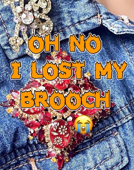 BROOCH LOCK Holds Your Clasp in Place and Along With the Pin - Etsy