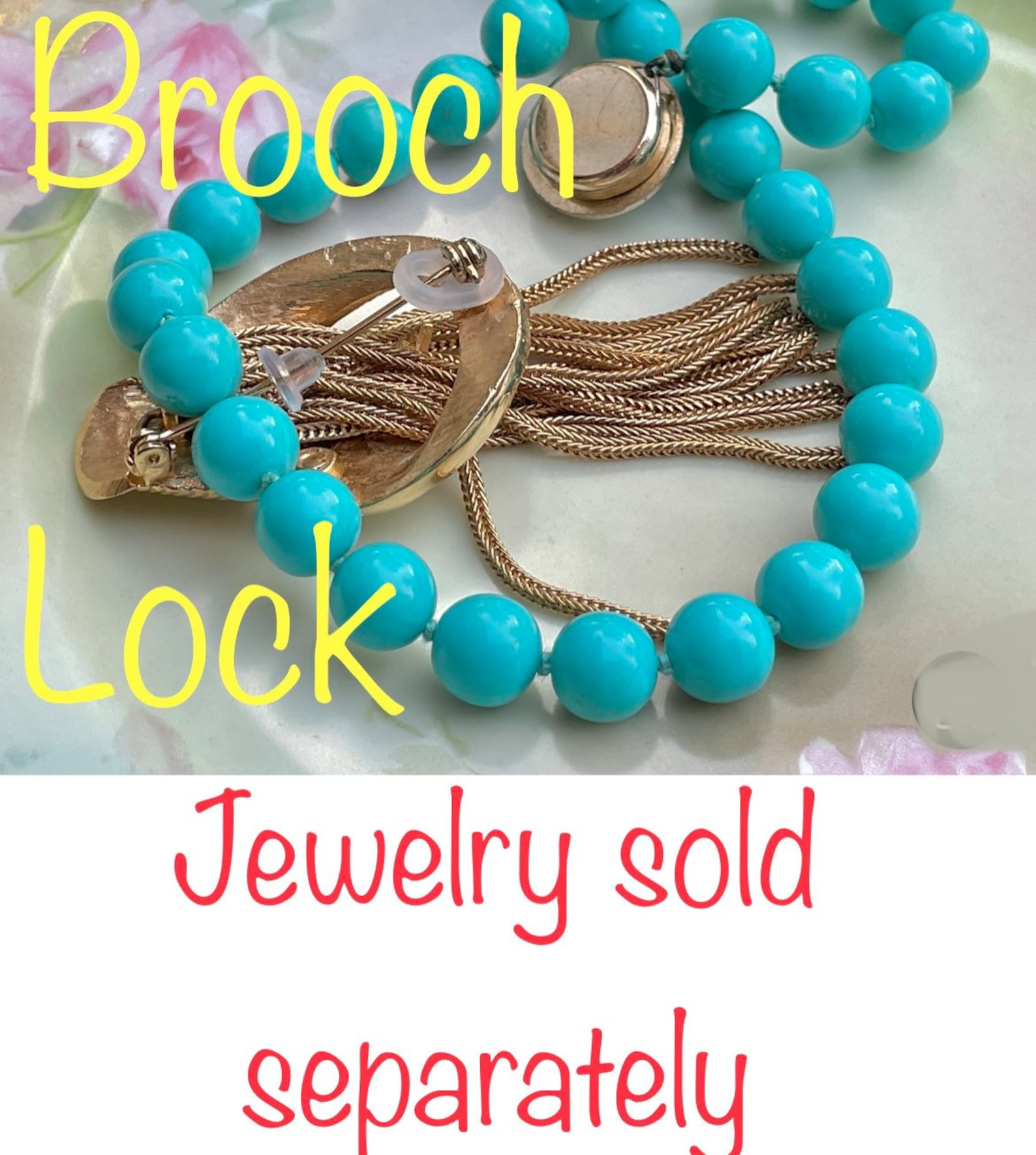 Versatile BROOCH LOCK Keeps Your Brooch Secure and Transforms It Into a ...