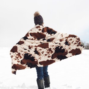 Cowhide Blanket - Etsy