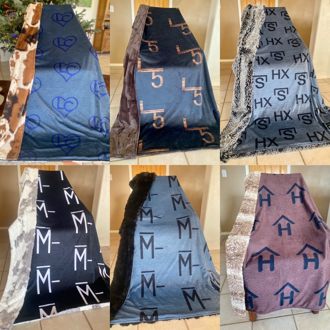 Custom Brand Blanket - Etsy