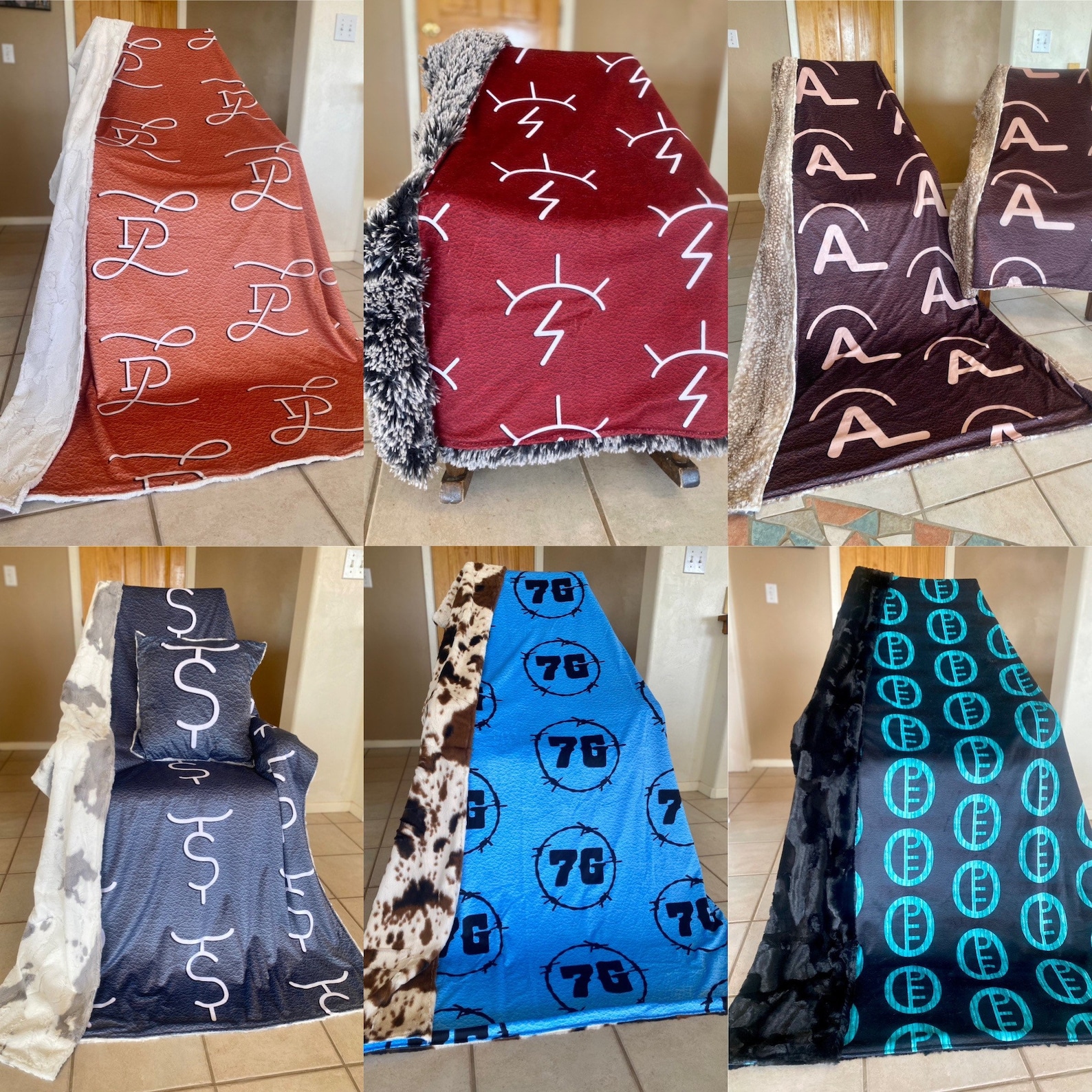 Custom Brand Blanket - Etsy