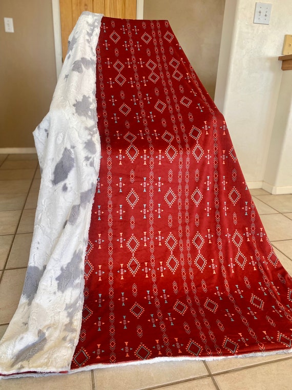 The Santa Fe Blanket - Etsy