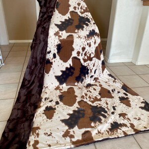 Cowhide Blanket - Etsy
