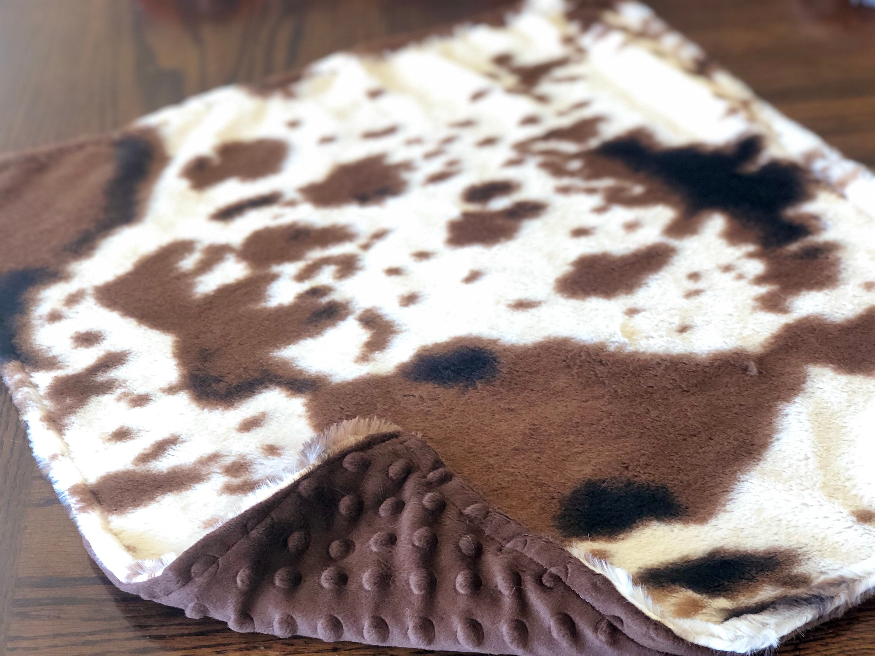 Cowhide Blanket | Etsy