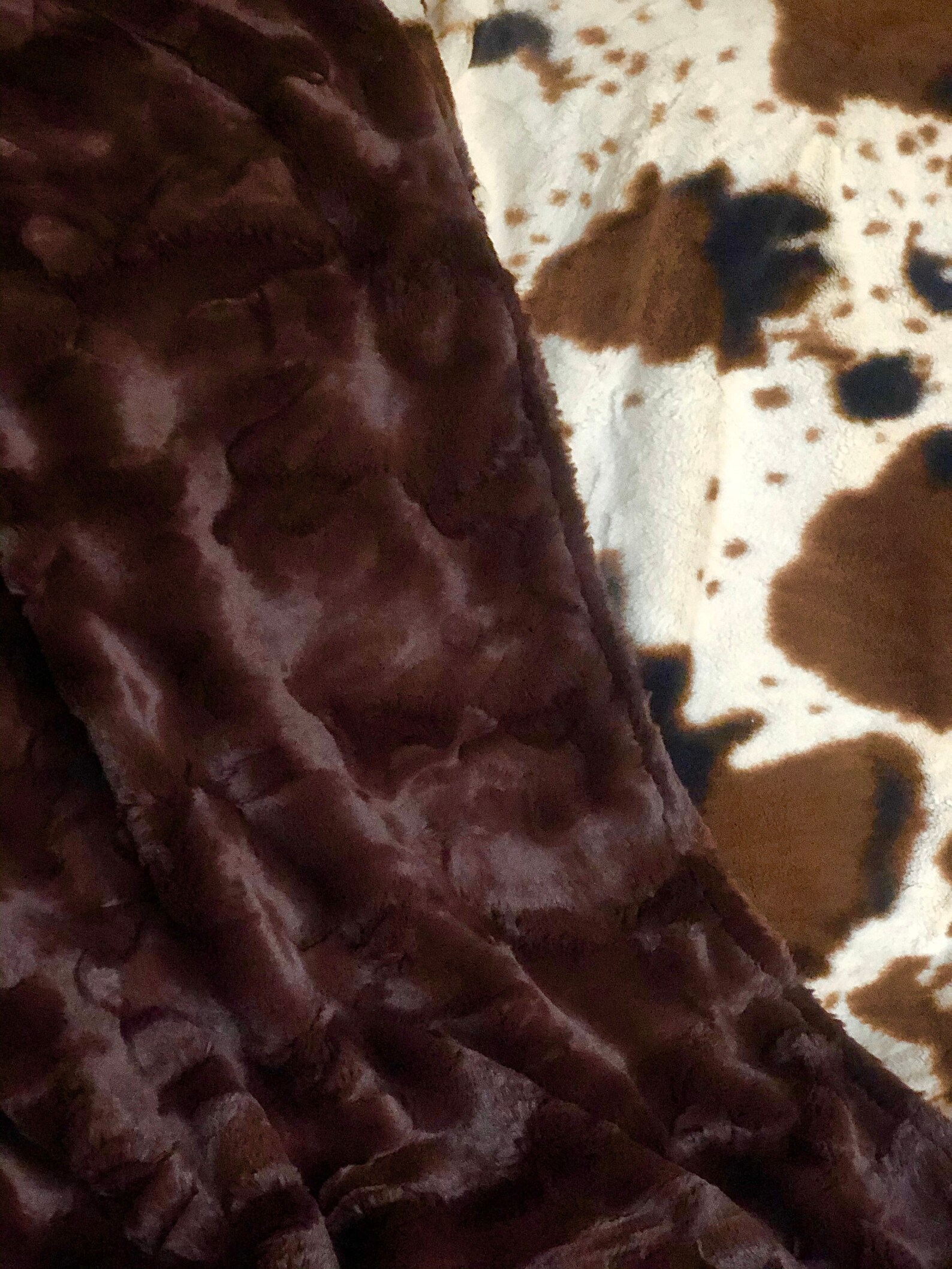 Cowhide Blanket | Etsy