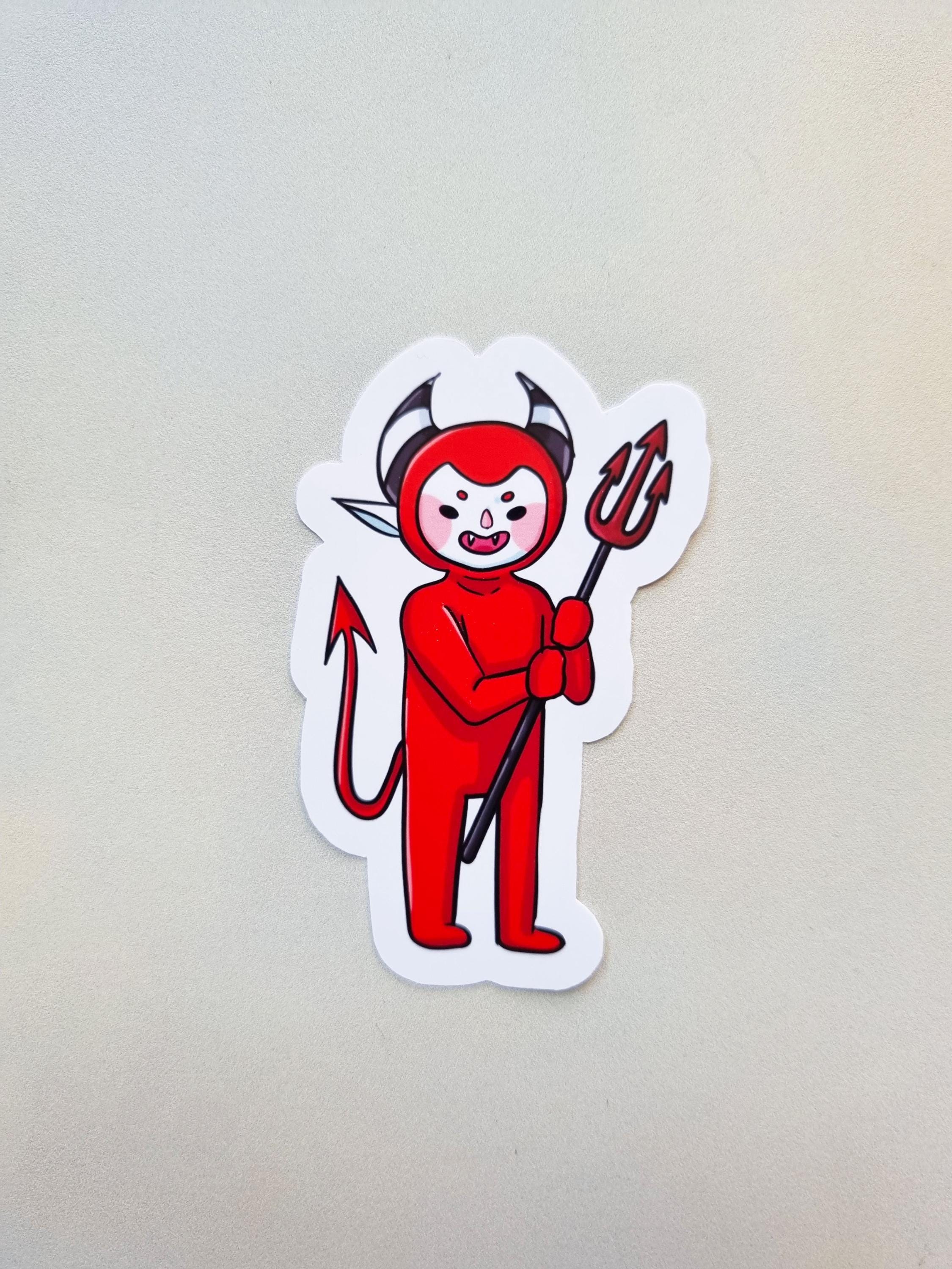 Cute Devil Sticker Pack • Creepy Cute Stickers • Creepy Cute • Sticker ...