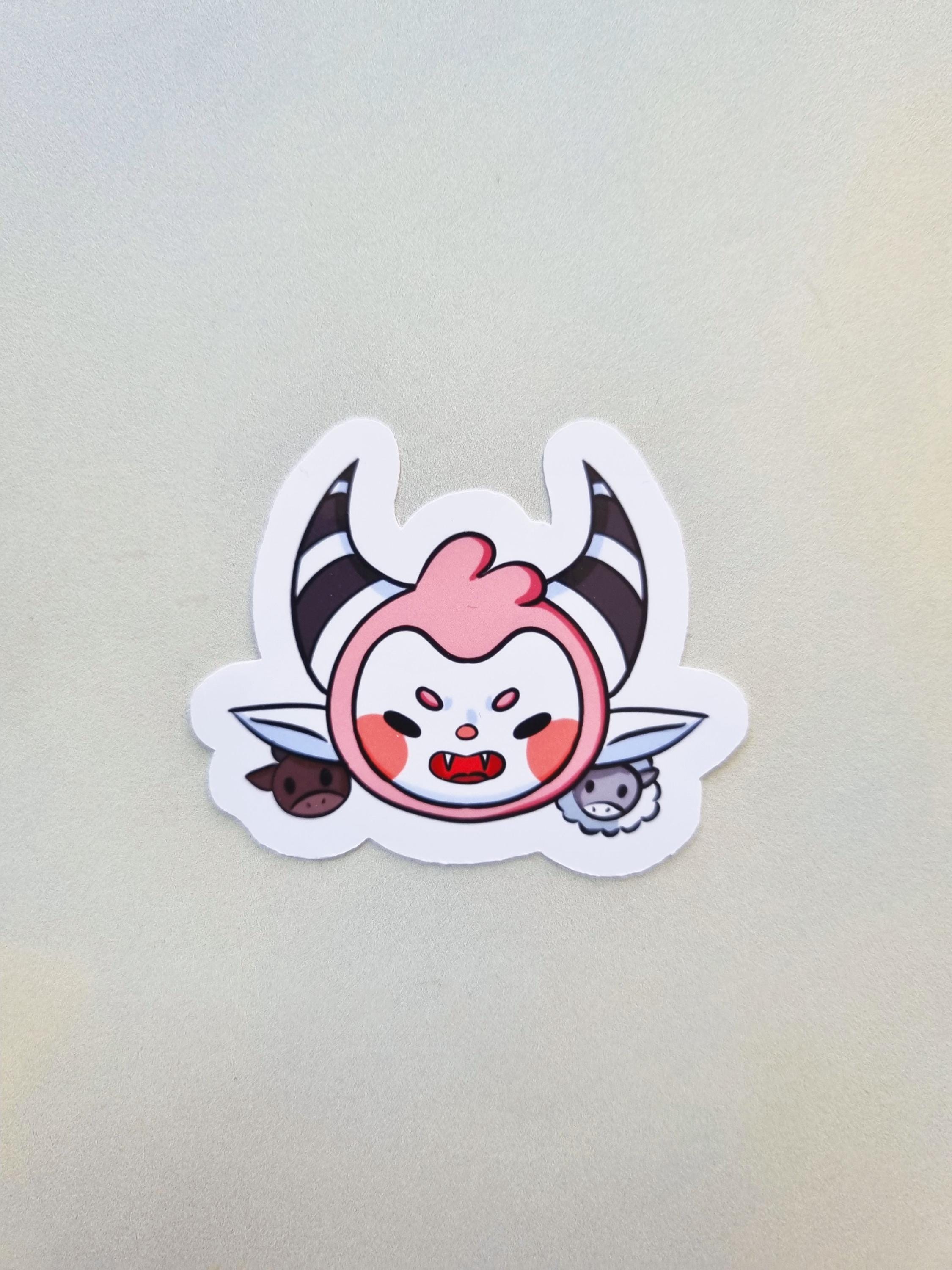 Cute Devil Sticker Pack • Creepy Cute Stickers • Creepy Cute • Sticker ...