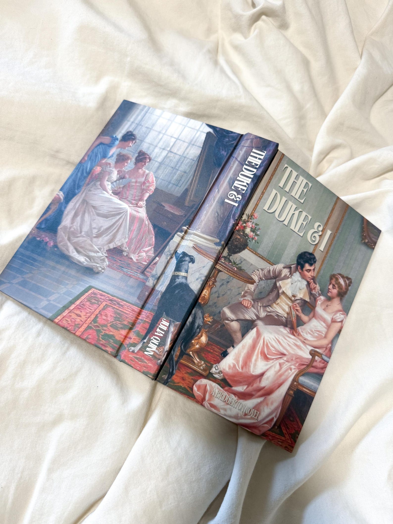 Hand Bound Bridgerton Books: Regency Covers - Etsy