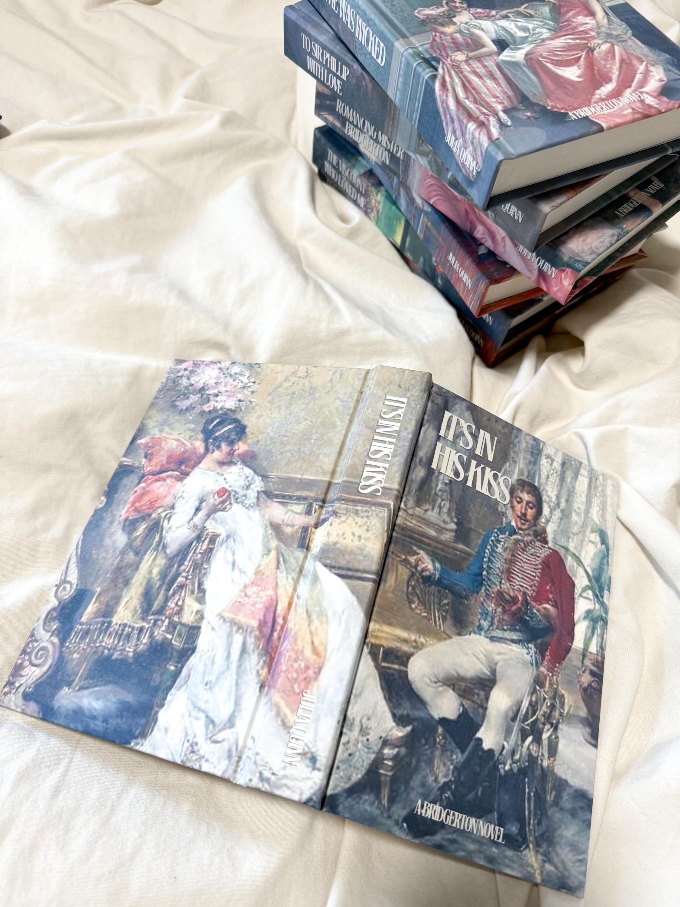 Hand Bound Bridgerton Books: Regency Covers - Etsy