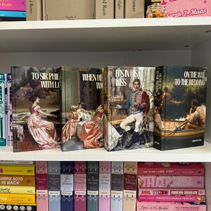 Hand Bound Bridgerton Books: Regency Covers - Etsy
