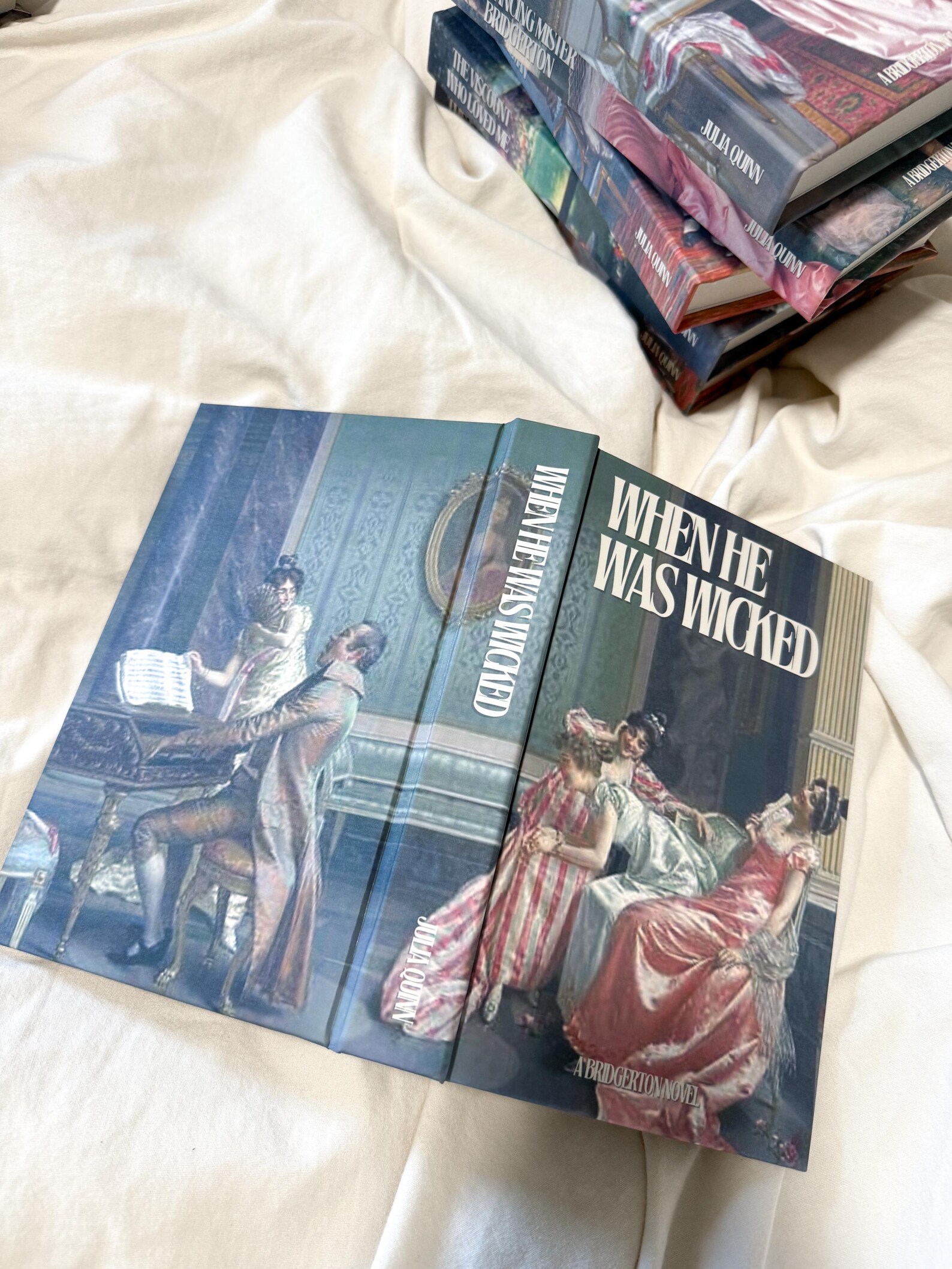 Hand Bound Bridgerton Books: Regency Covers - Etsy