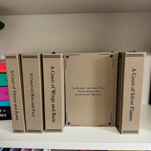 Custom ACOTAR Set - Etsy