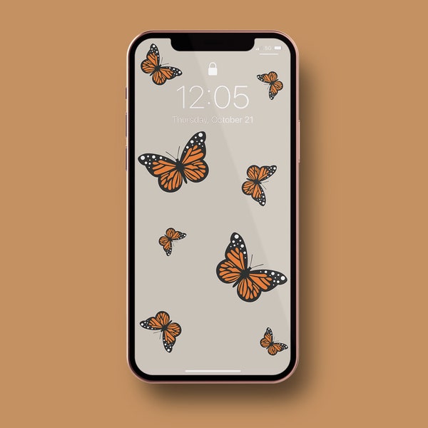 Butterfly Wallpaper - Etsy