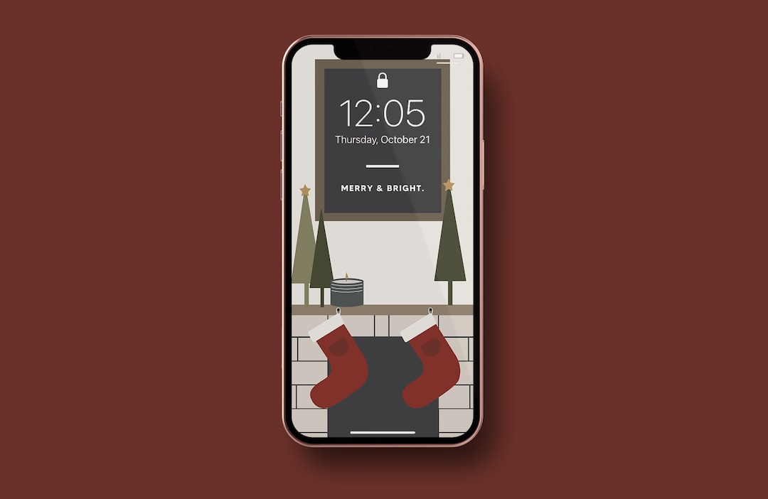 Rettel Board Christmas iPhone Wallpaper | Holiday iPhone Wallpaper ...