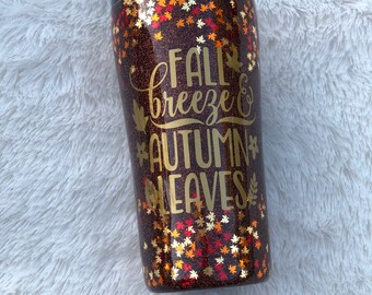 Fall tumbler | Etsy