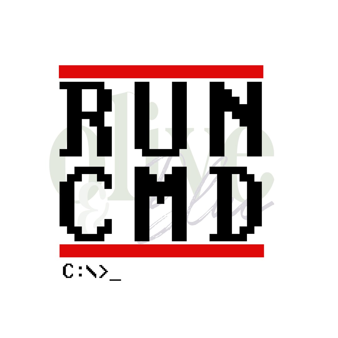 RUN CMD SVG - Etsy