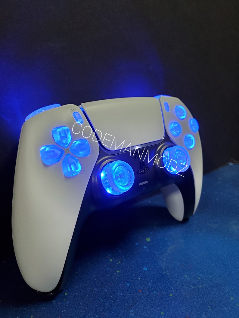 Ps5 Led Full LED Mod controller | Etsy