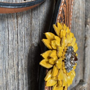 Sunflower Light Oil Browband Headstall BB293 - Etsy