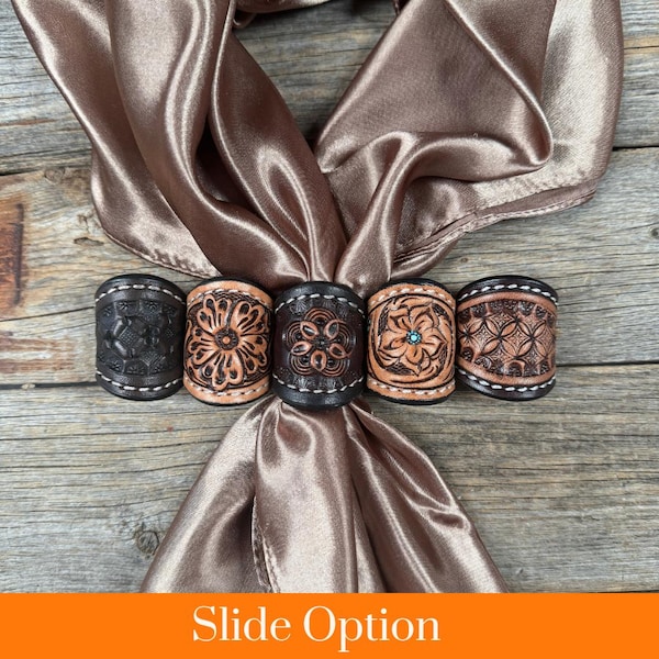 Leather Bandanas Slide - Etsy