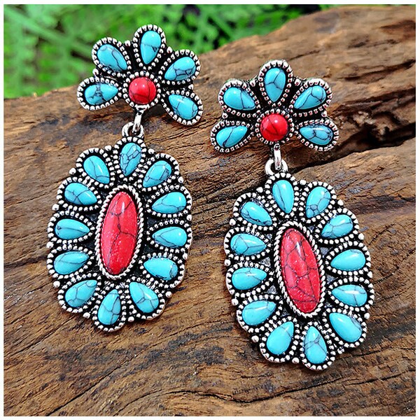 Red Turquoise - Etsy