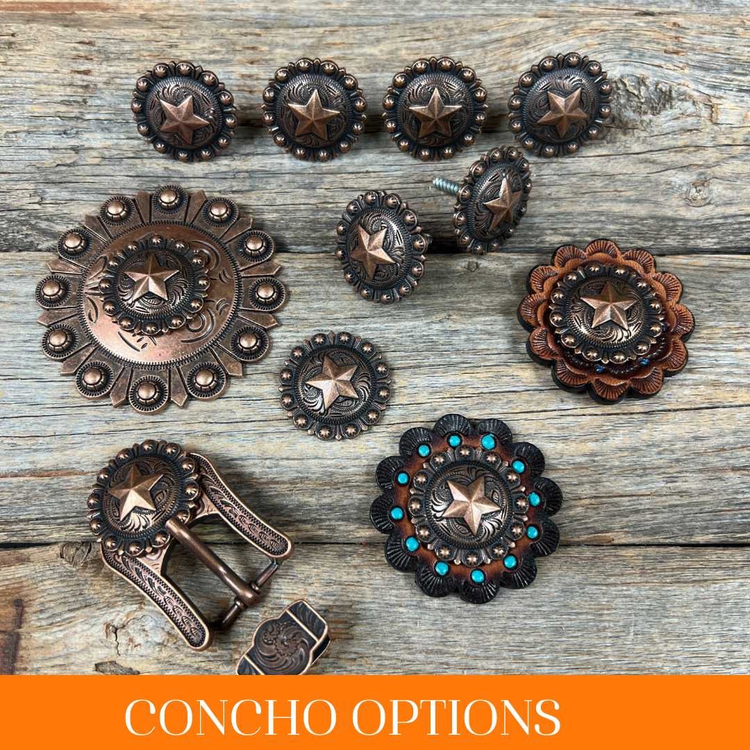 Copper Star Western Concho W175 - Etsy