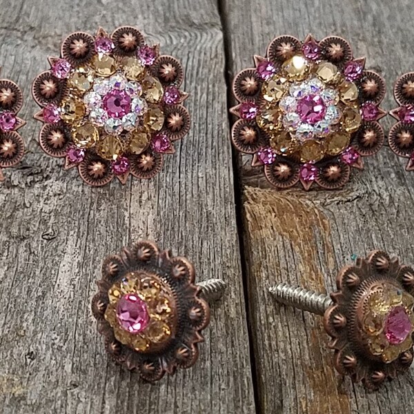 Saddle Conchos - Etsy