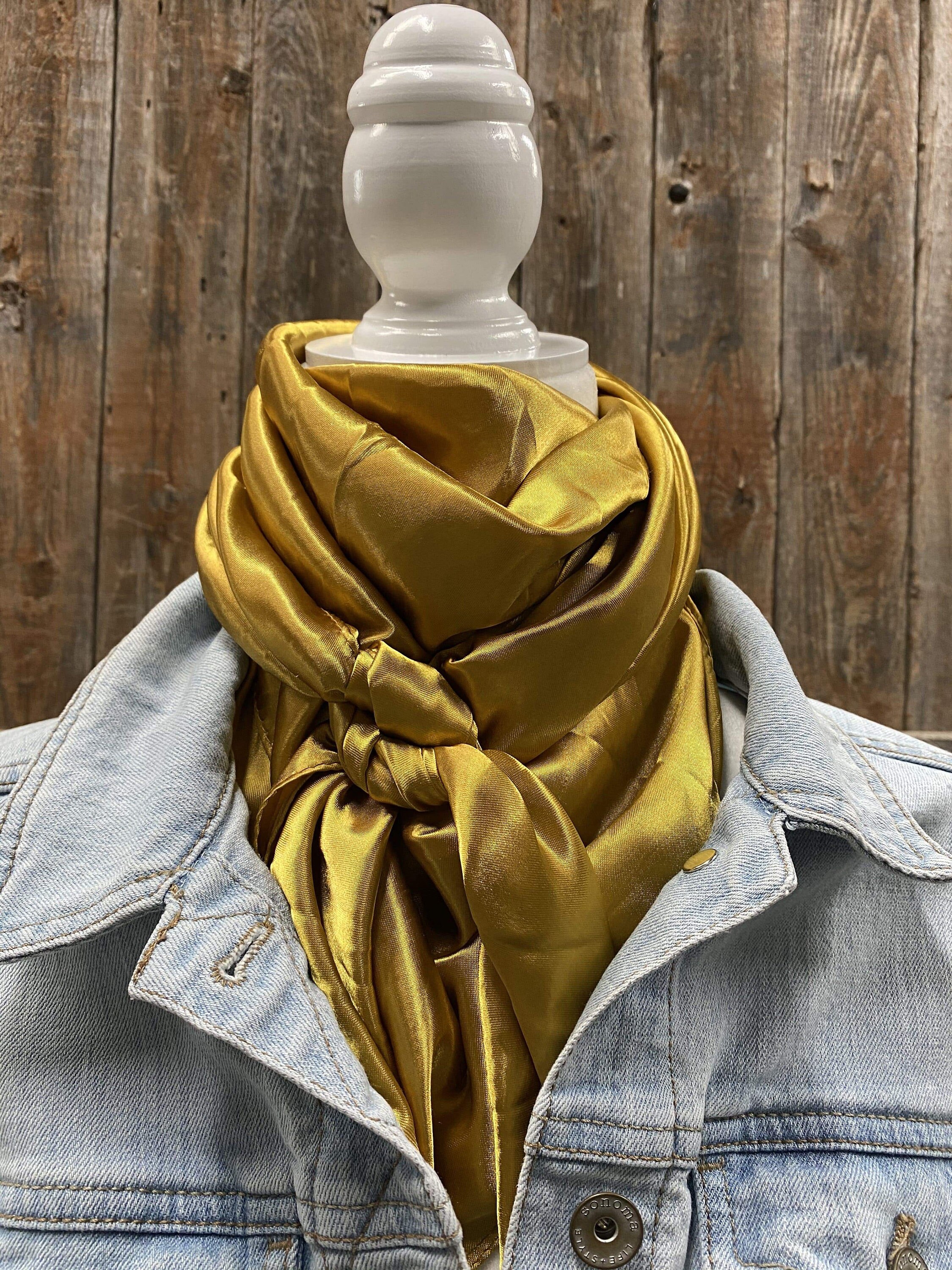 Yellow Solid Bandana