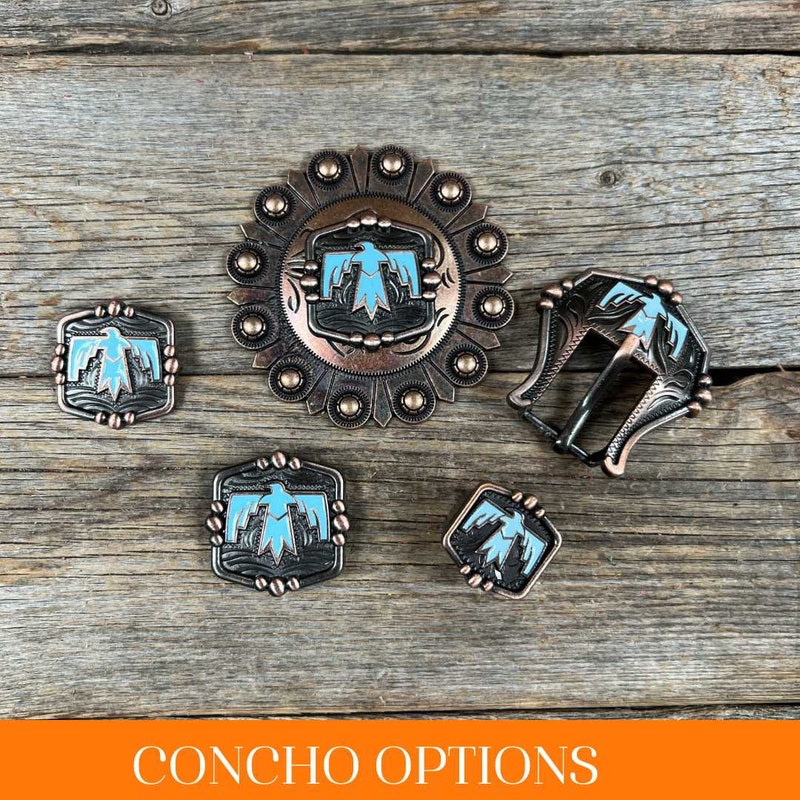 Thunderbird Concho - Etsy