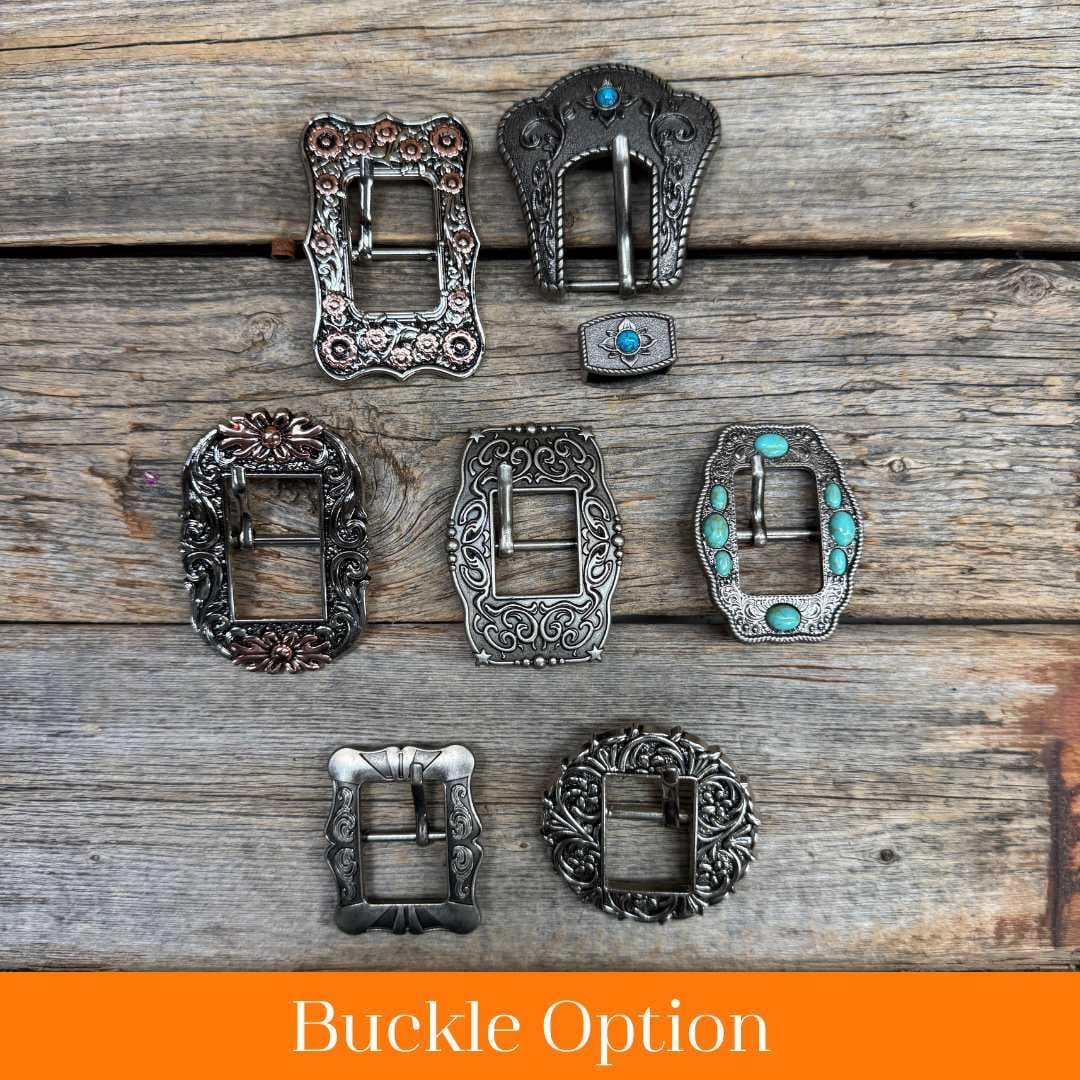 Antique Silver Western Buckles - Assorted - Etsy