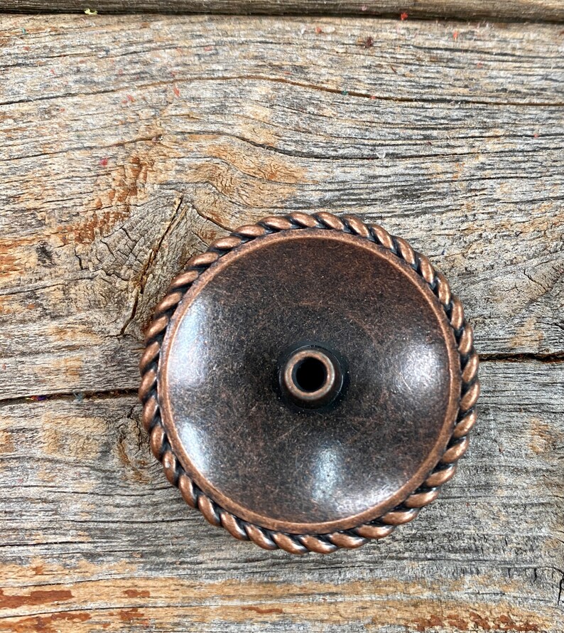 Copper Double Feather Rope Edge Concho 1 W168S for Horse - Etsy