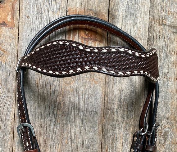 Pet Supplies Riding & Farm Animals barrel racing Dark Oil Basketweave ...