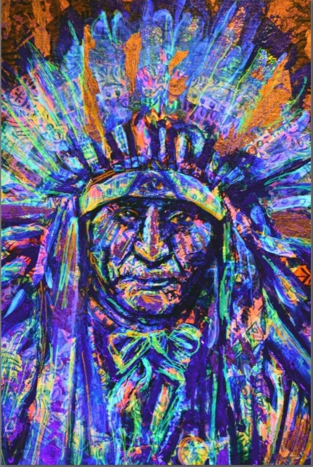 Third Eye Chief Print 24x36" - Etsy