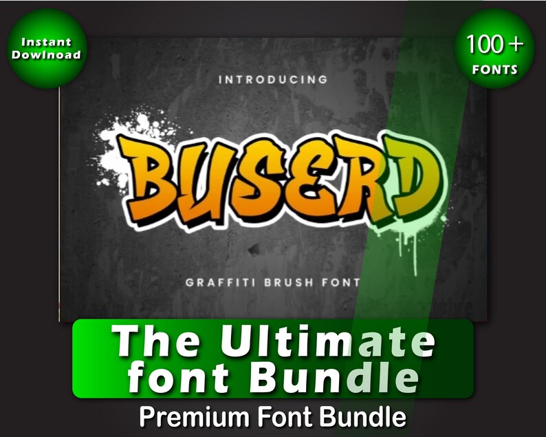The Ultimate 2000 Premium Font Bundle Cricut, Canva, Script, Digital ...