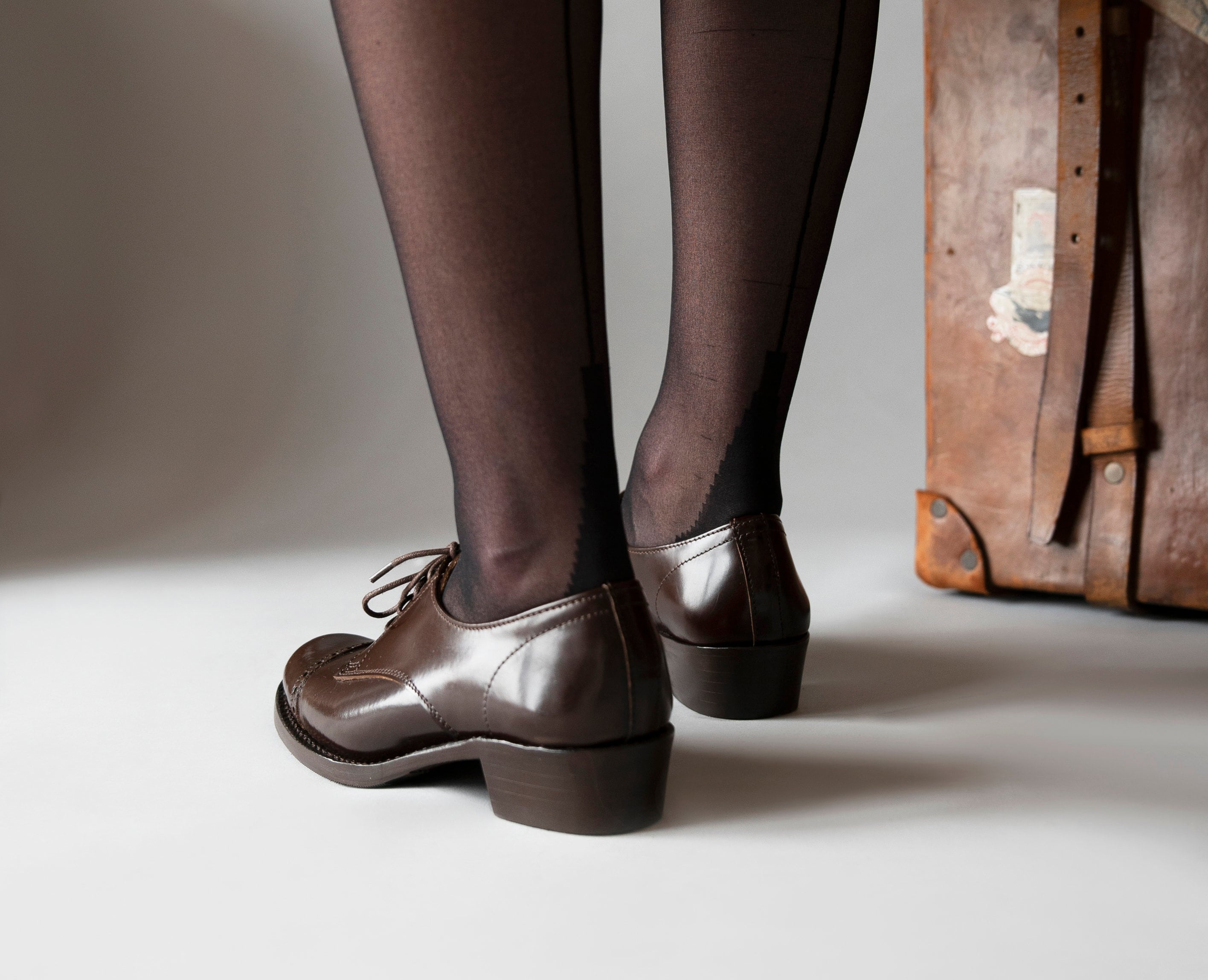 1940s Service shoes in Black — JoBear.Boots