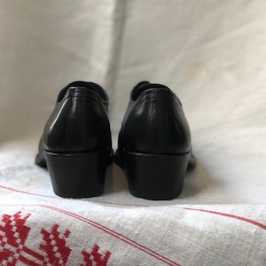 1940s Service Shoes Womens in Black - Etsy